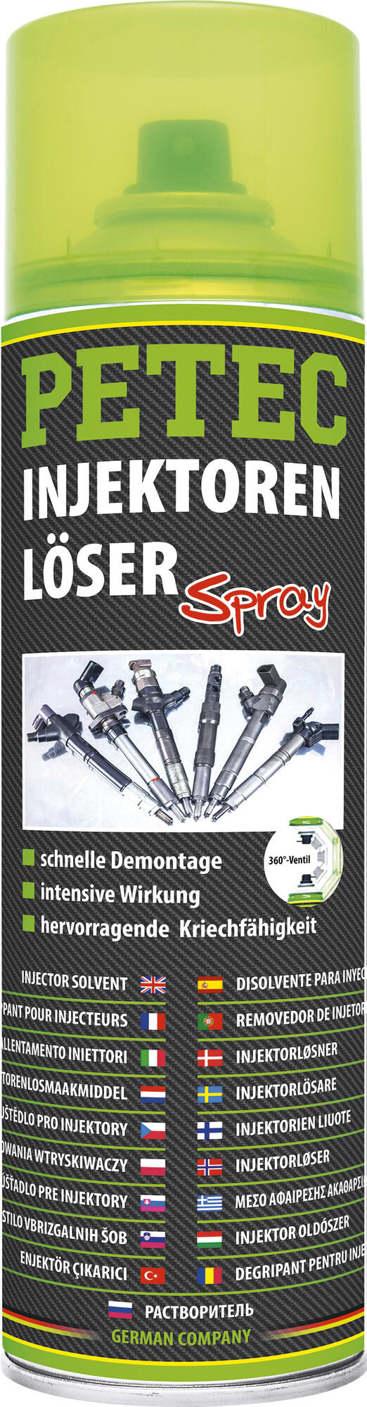 PETEC Rust Remover "Injector solvent"